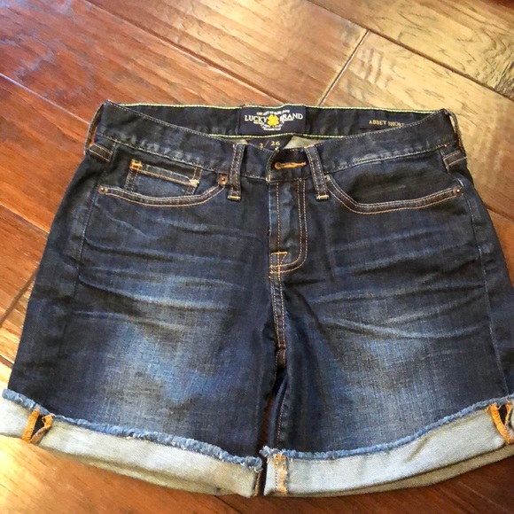 Lucky Brand | Shorts | Cuffed Jean Shorts Like New | Poshmark
